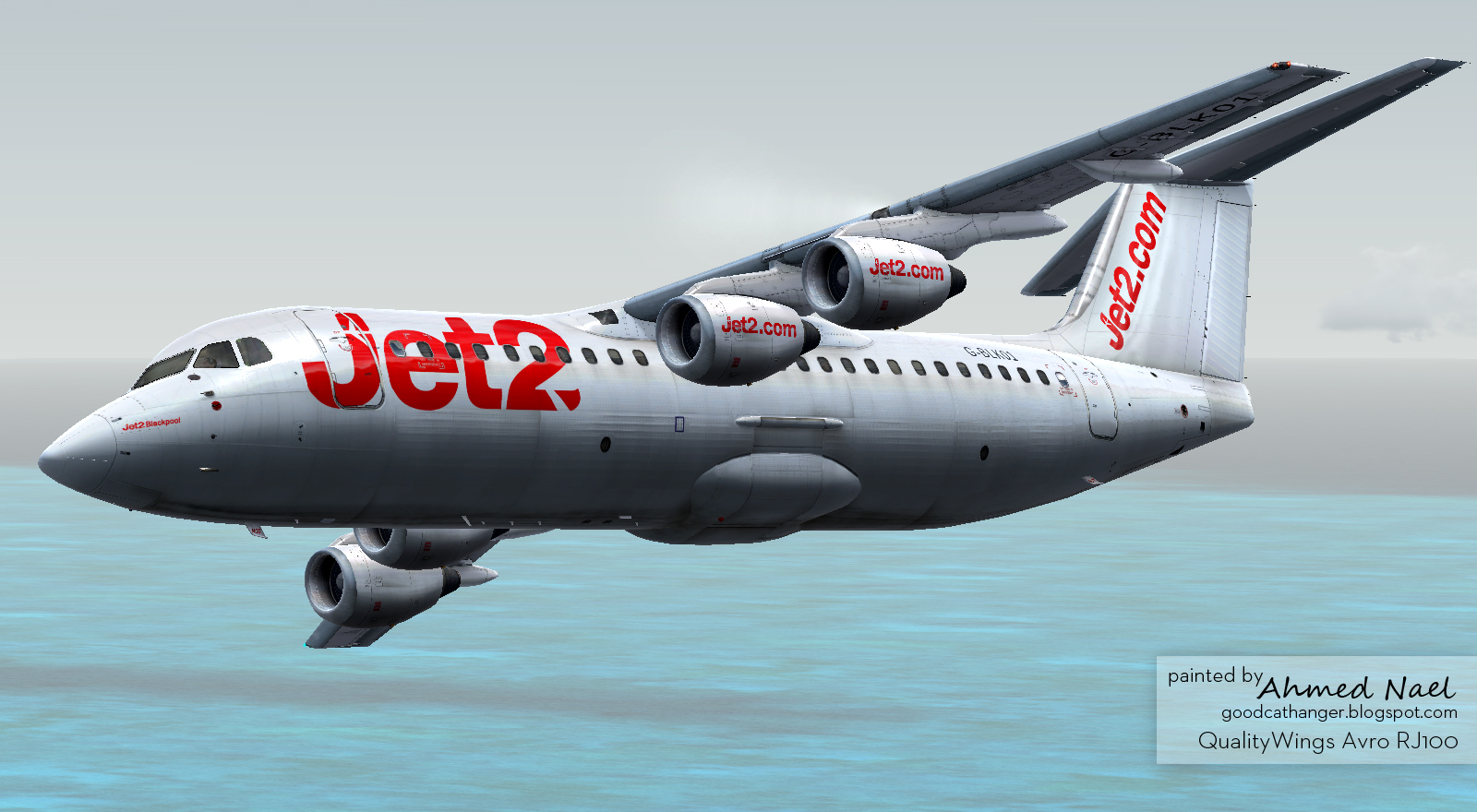 GoodCat Hangar: Jet2.com - BAe Avro RJ100 - QualityWings